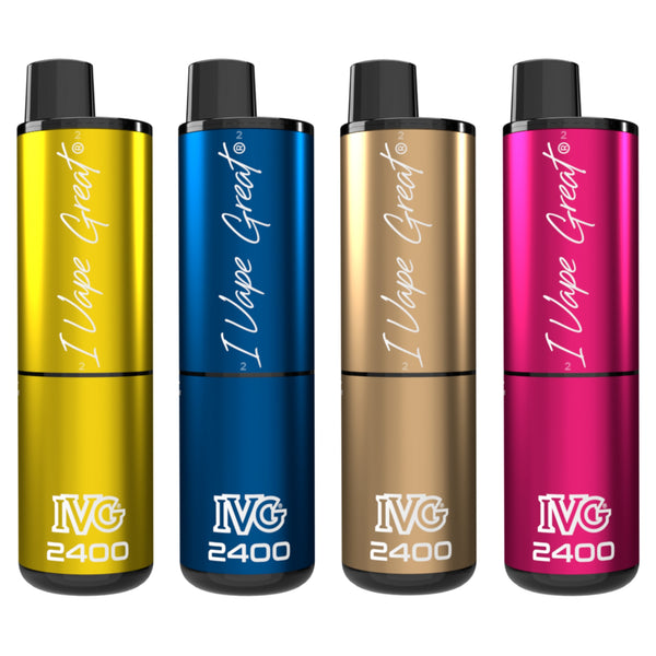 Box Of 5 IVG 2400 Disposable Vape Pod Puff Bar| Lowest Price Sale In U ...