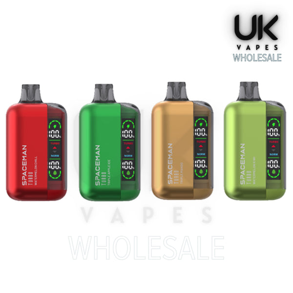 Box Of 10 Smok spaceman Ultra Turbo 15000 Puffs Disposable Vape – UK ...