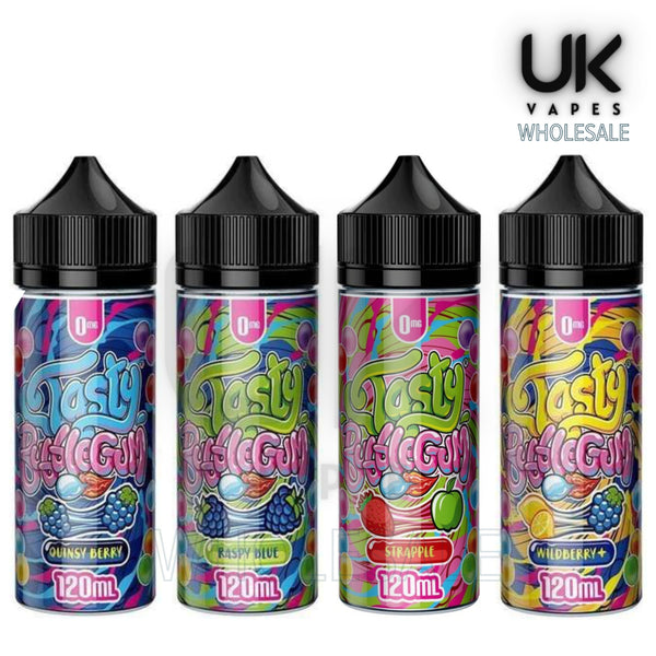 Tasty Bubblegum 100ml E-liquids | Cool Prices – UK Vape Wholesale